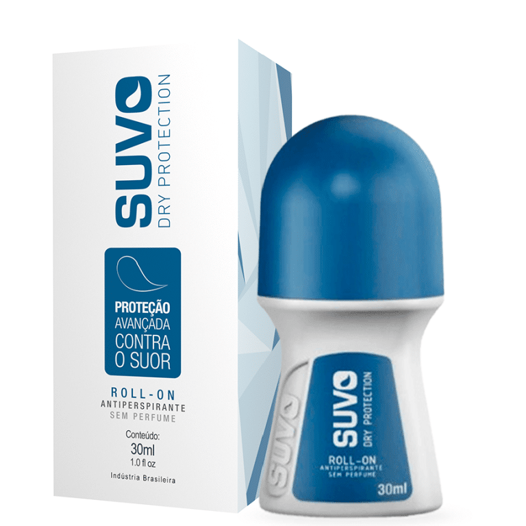 SUVO - Suor nunca mais! Proteção avançada contra transpiração e odor